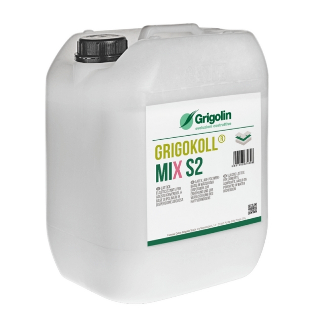 GRIGOKOLL MIX S2 - Elasticizing latex for cement based adhesives